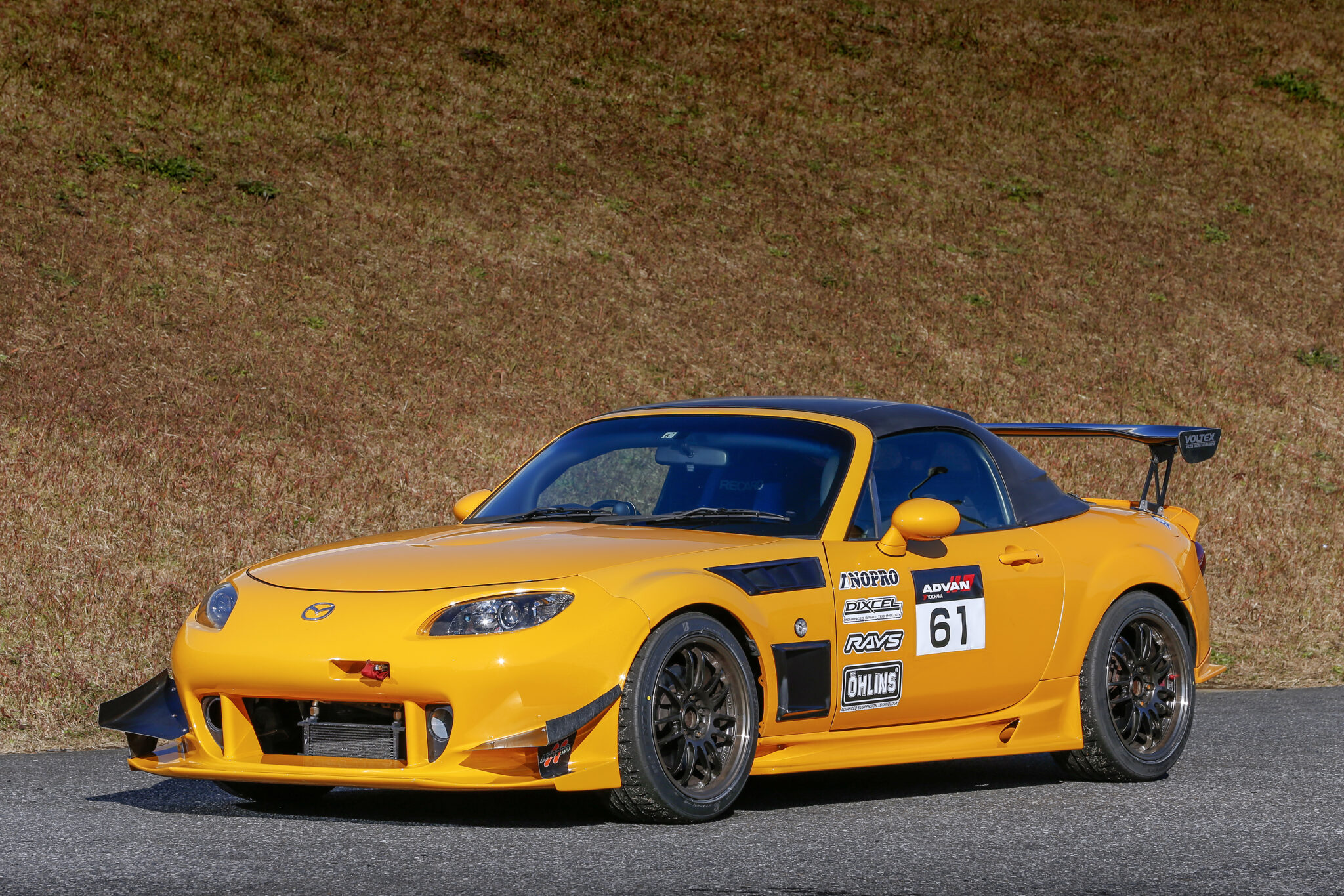 ノガミプロジェクト NCEC ロードスター「サーキット走行の強力な武器 シーケンシャルミッションを搭載」REVSPEED筑波スーパーバトル - REVSPEED