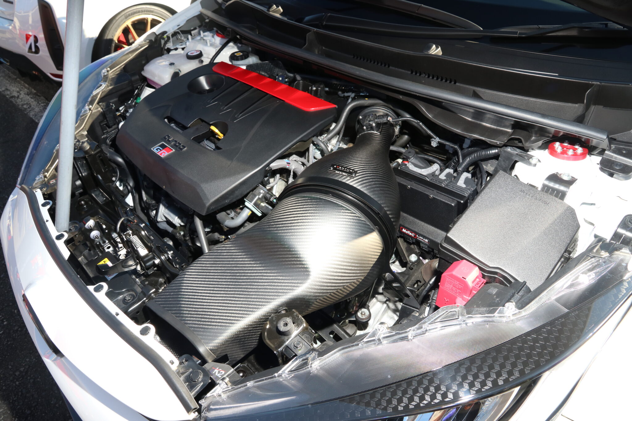 PCA GR YARIS 1 with BOSS 「 MoTeCフルコン制御で 320psオーバーを獲得！」REVSPEED筑波スーパーバトル - REVSPEED