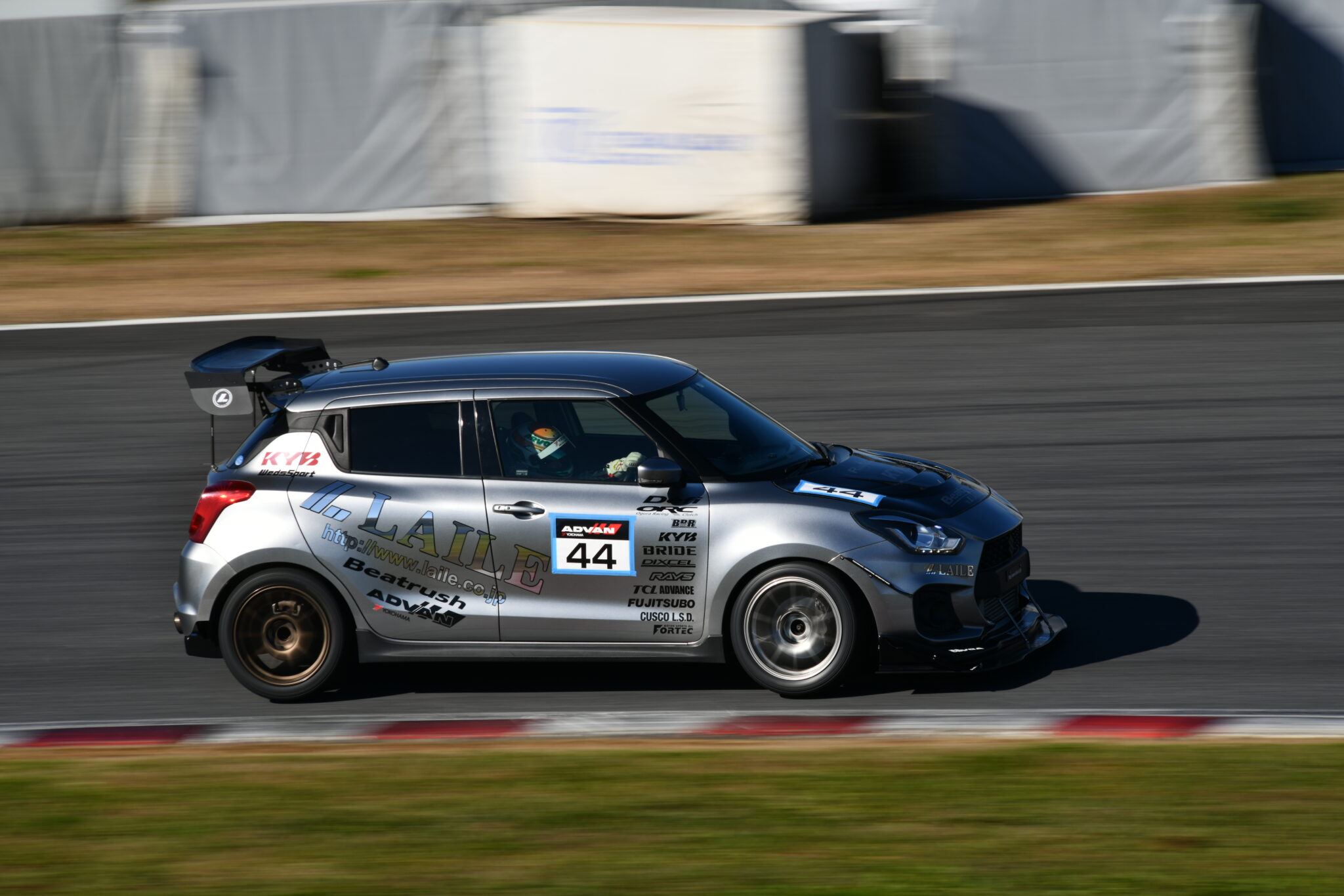 レイル ZC33S スイフトスポーツ「空力を本格化しZC33S最速タイム達成！」REVSPEED筑波スーパーバトル2022 - REVSPEED