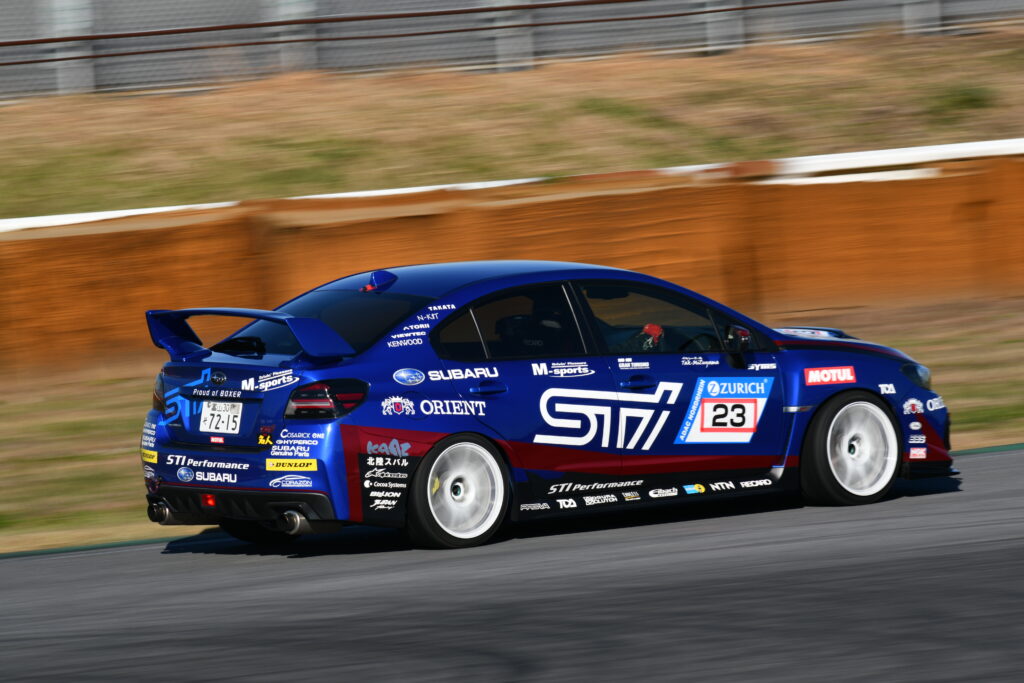エム・スポーツ VAB WRX STI「伸縮別調整式ダンパーを使いこなす豊富なノウハウ」REVSPEED筑波スーパーバトル2022 - REVSPEED