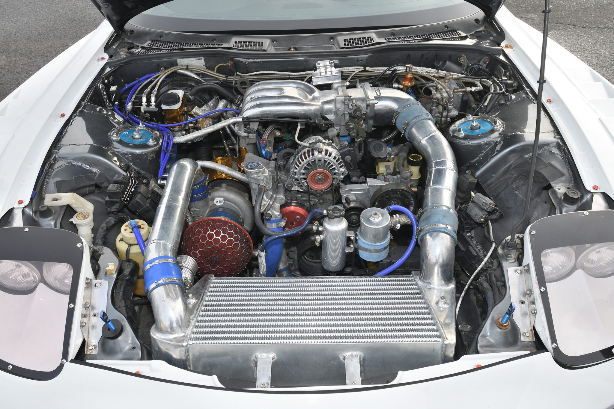 パンスピード FD3S RX-7「高精度な現代の制御を取り入れてアップデート」REVSPEED筑波スーパーバトル2022 - REVSPEED
