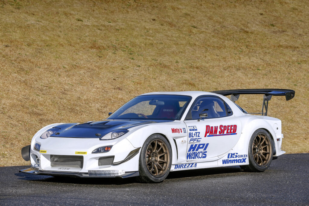パンスピード FD3S RX-7「高精度な現代の制御を取り入れてアップデート」REVSPEED筑波スーパーバトル2022 - REVSPEED