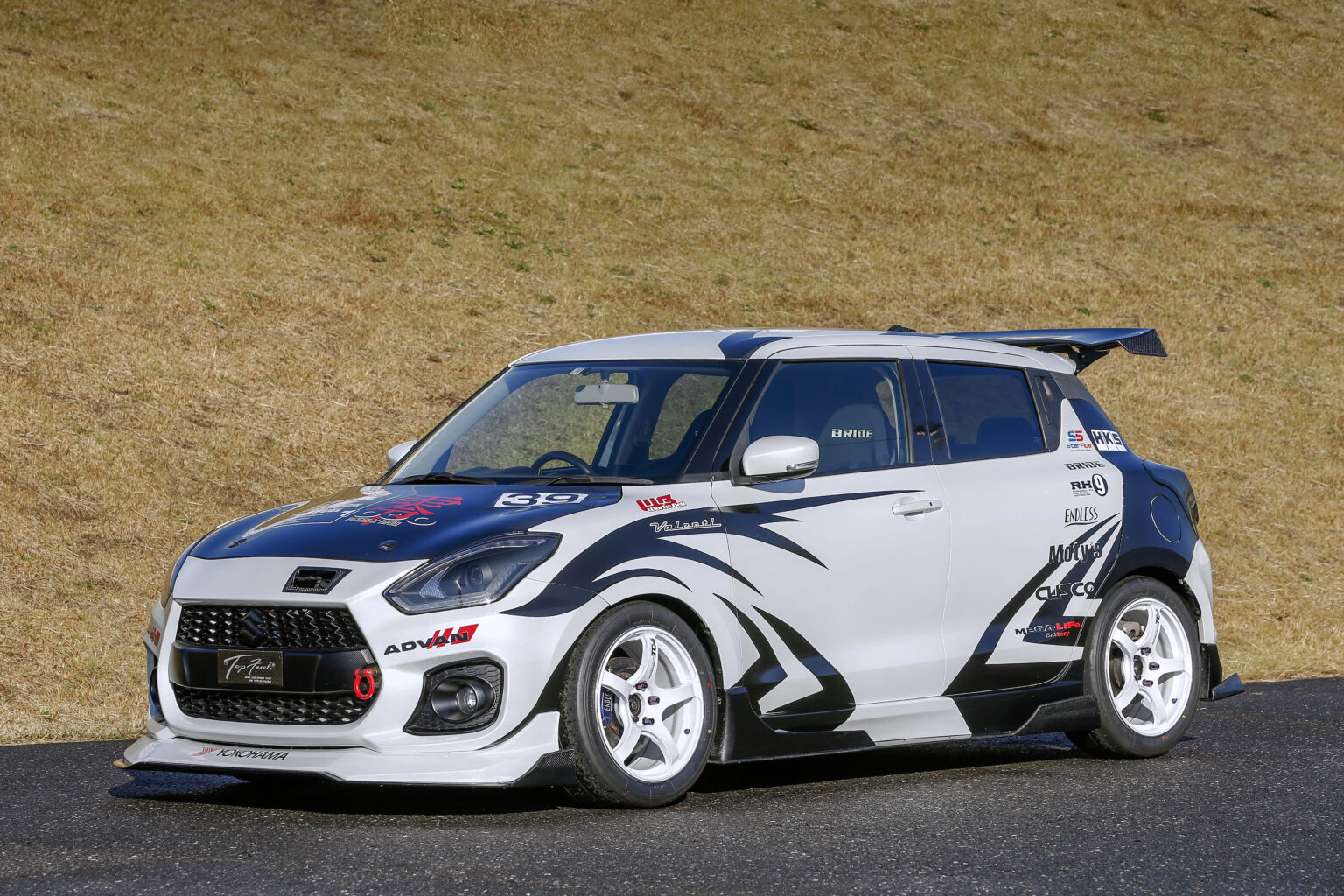 トップフューエル ZC33S スイフトスポーツ「筑波1分1秒台の先駆者は新タービンで未開の領域へ」REVSPEED筑波スーパーバトル2022 - REVSPEED