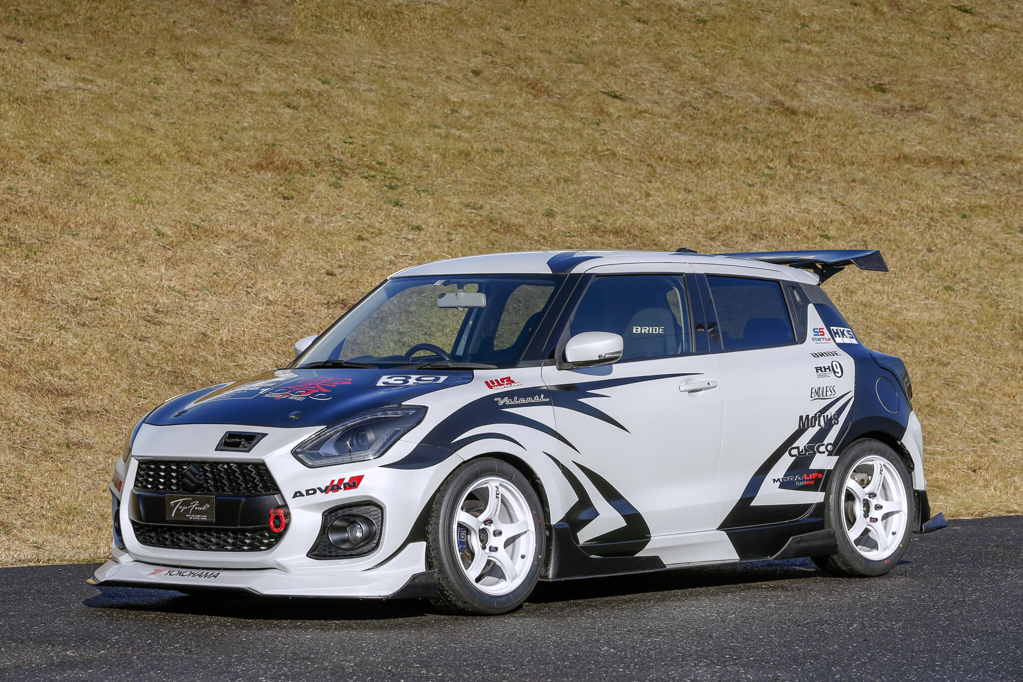 トップフューエル ZC33S スイフトスポーツ「筑波1分1秒台の先駆者は新タービンで未開の領域へ」REVSPEED筑波スーパーバトル2022 - REVSPEED