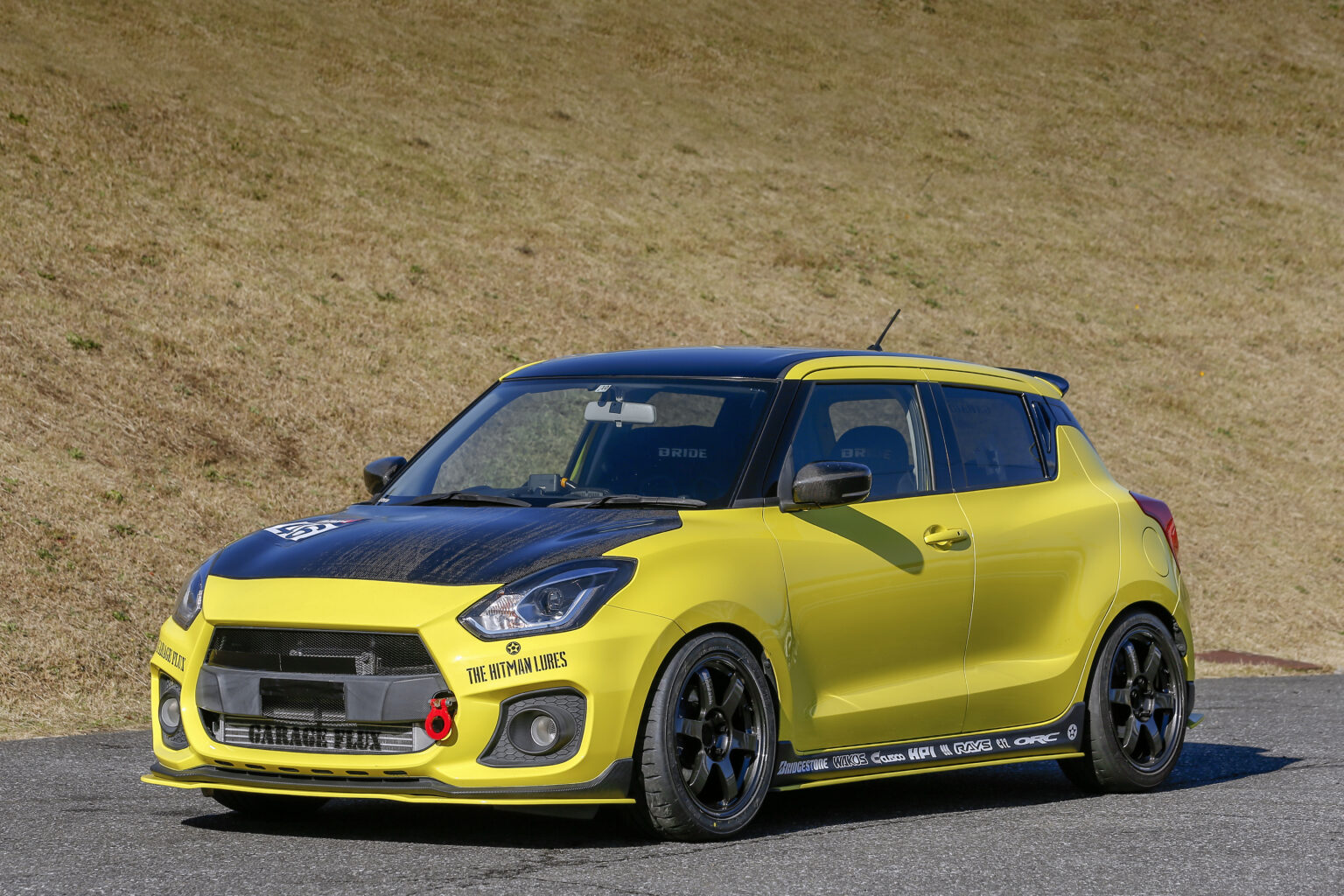 ガレージ フラックス ZC33S スイフトスポーツ「吸排気系を更新し18psアップした仕様で挑む」REVSPEED筑波スーパーバトル2022 - REVSPEED