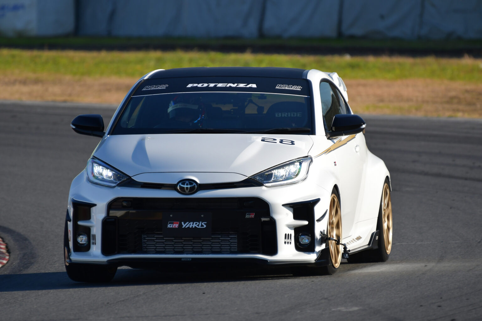PCA GR YARIS2 with BOSS 「2号車は試作ECUでの制御を実現！」REVSPEED筑波スーパーバトル2022 - REVSPEED