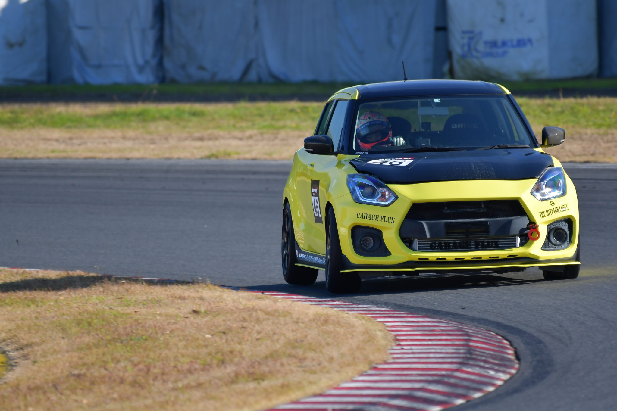 ガレージ フラックス ZC33S スイフトスポーツ「吸排気系を更新し18psアップした仕様で挑む」REVSPEED筑波スーパーバトル2022 - REVSPEED