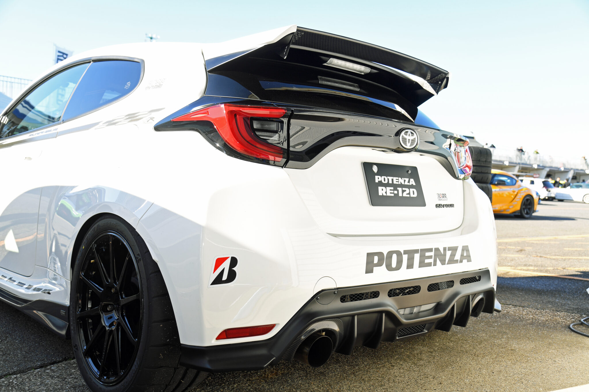 PCA GR YARIS 1 with BOSS 「ポテンザサーキットアタックのGRヤリス1号車は佐々木雅弘セッティングによるサーキット仕様」REVSPEED筑波スーパーバトル2022 ...