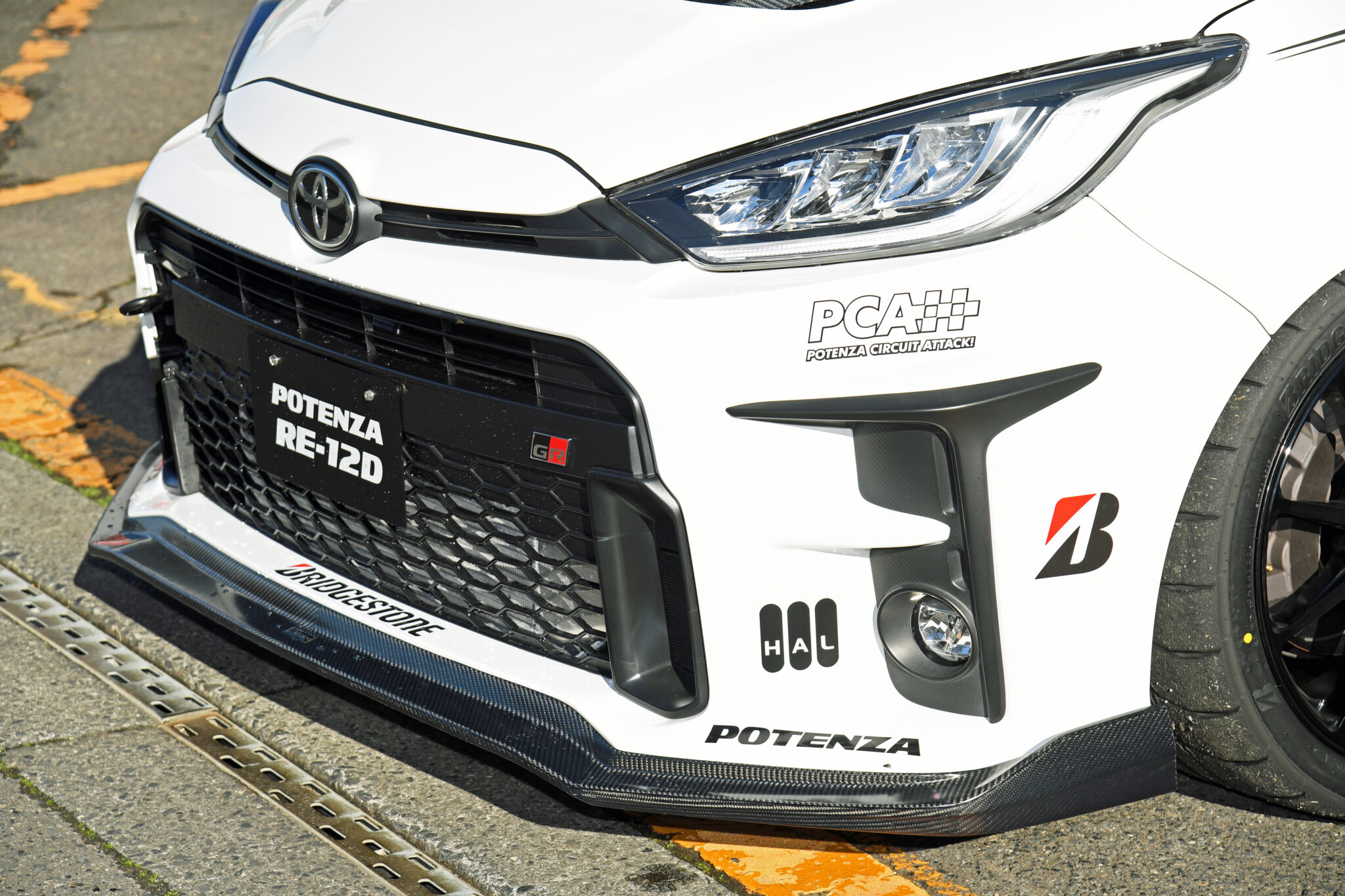 PCA GR YARIS 1 with BOSS 「ポテンザサーキットアタックのGRヤリス1号車は佐々木雅弘セッティングによるサーキット仕様」REVSPEED筑波スーパーバトル2022 ...