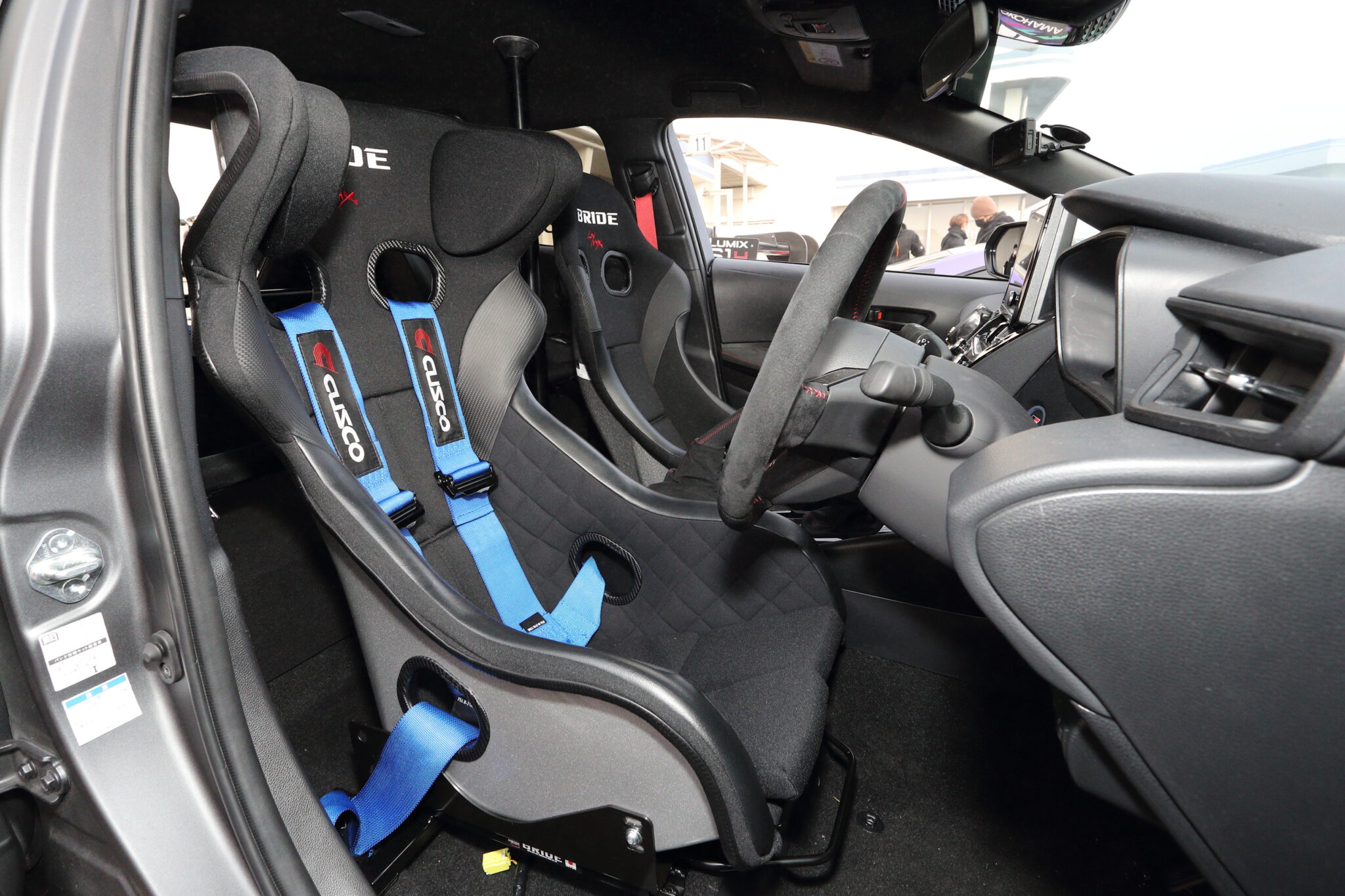 クスコGRカローラ「登場早速に1分2秒台！GRとのコラボでECUや4WD制御もテスト中」REVSPEED筑波スーパーバトル2022 - REVSPEED