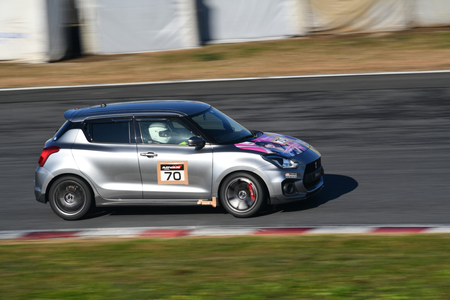 アールズ ZC33S スイフトスポーツ「研究熱心なカスタマーが純正タービンで挑戦」REVSPEED筑波スーパーバトル2022 - REVSPEED