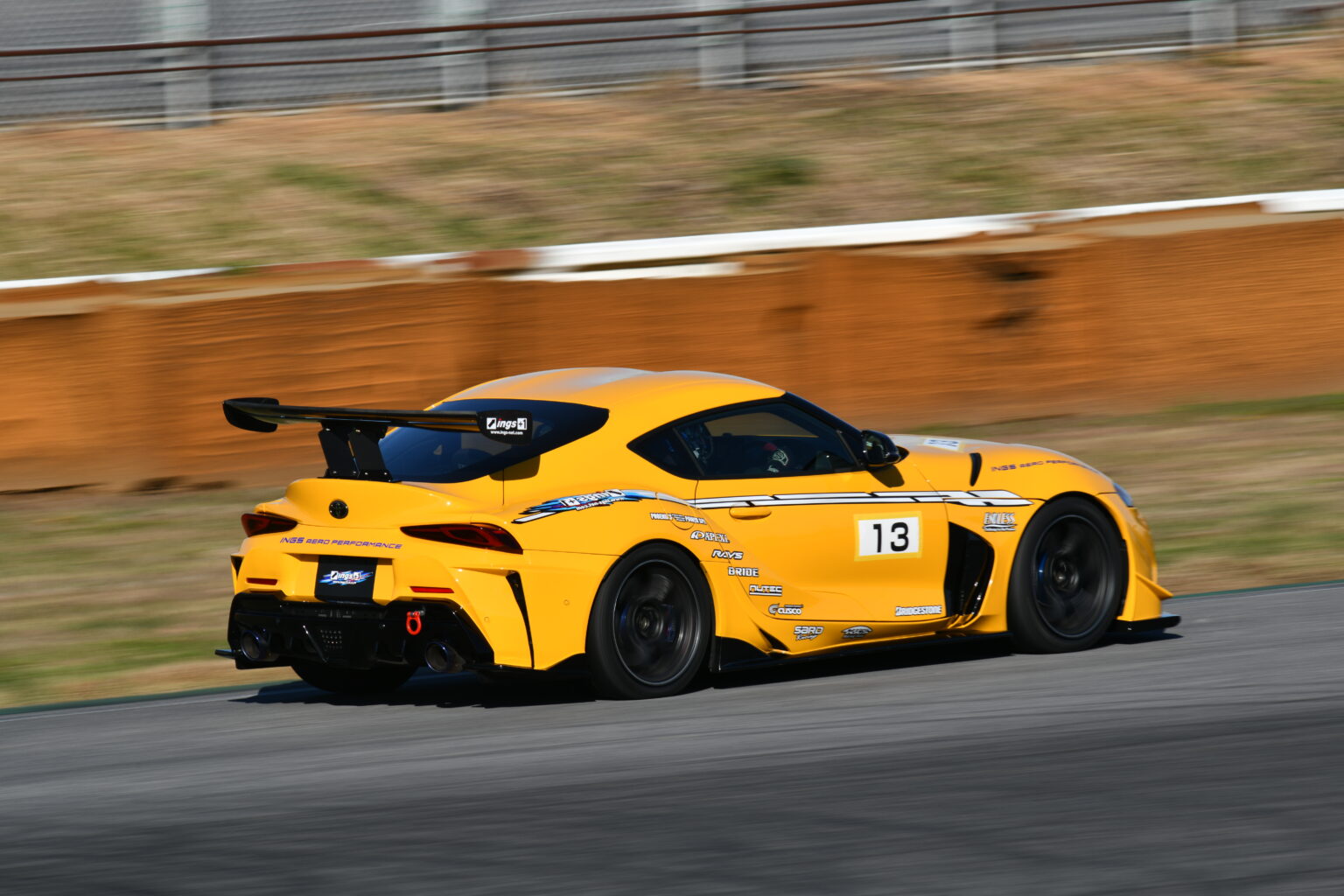 イングス DB02 スープラRZ「S耐でも効果を実証した新作バンパーを投入！」REVSPEED筑波スーパーバトル2022 - REVSPEED