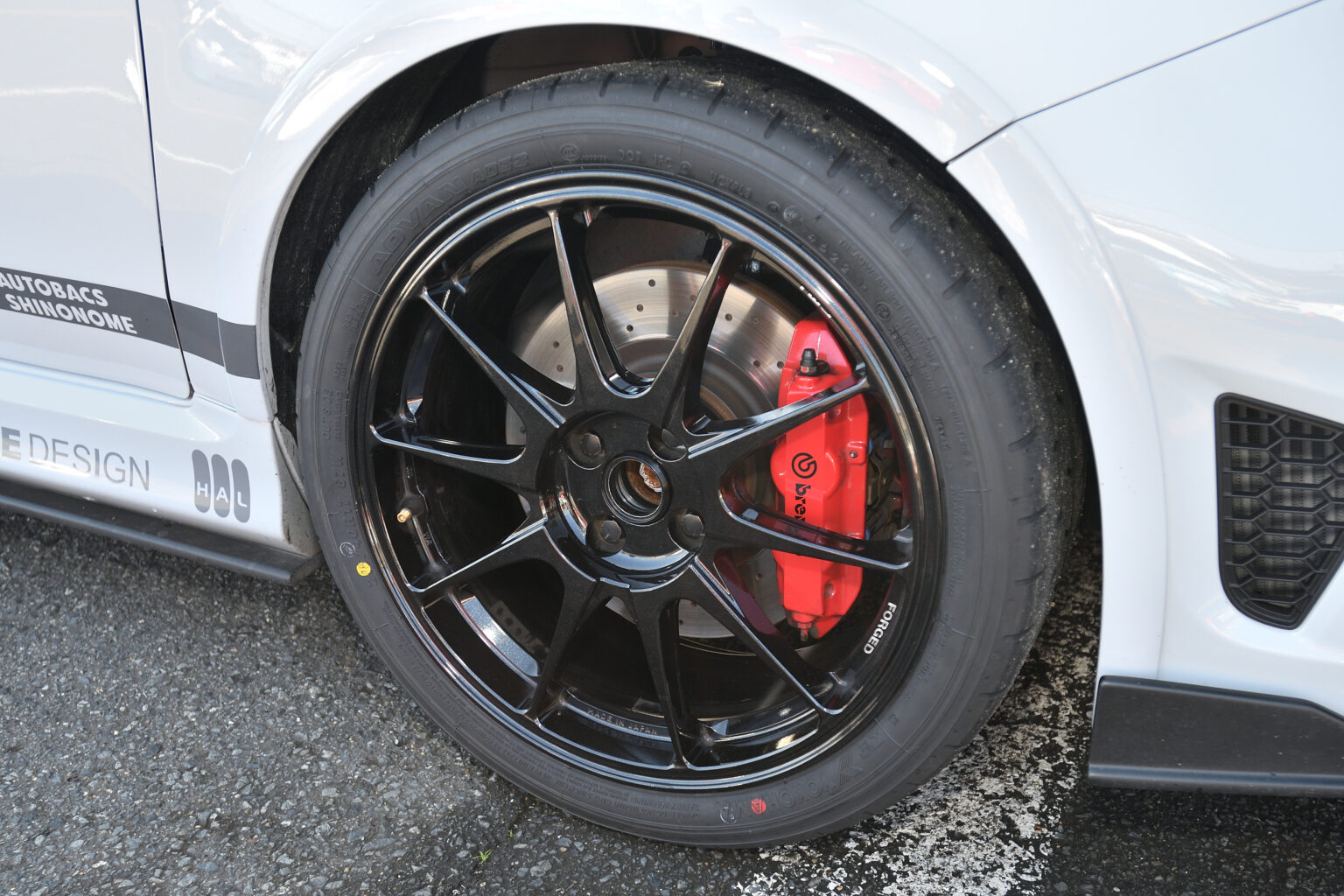 A PITオートバックス東雲 アバルト595「オリジナル試作パーツ開発で突き詰める合法チューニング」REVSPEED筑波スーパーバトル2022 - REVSPEED