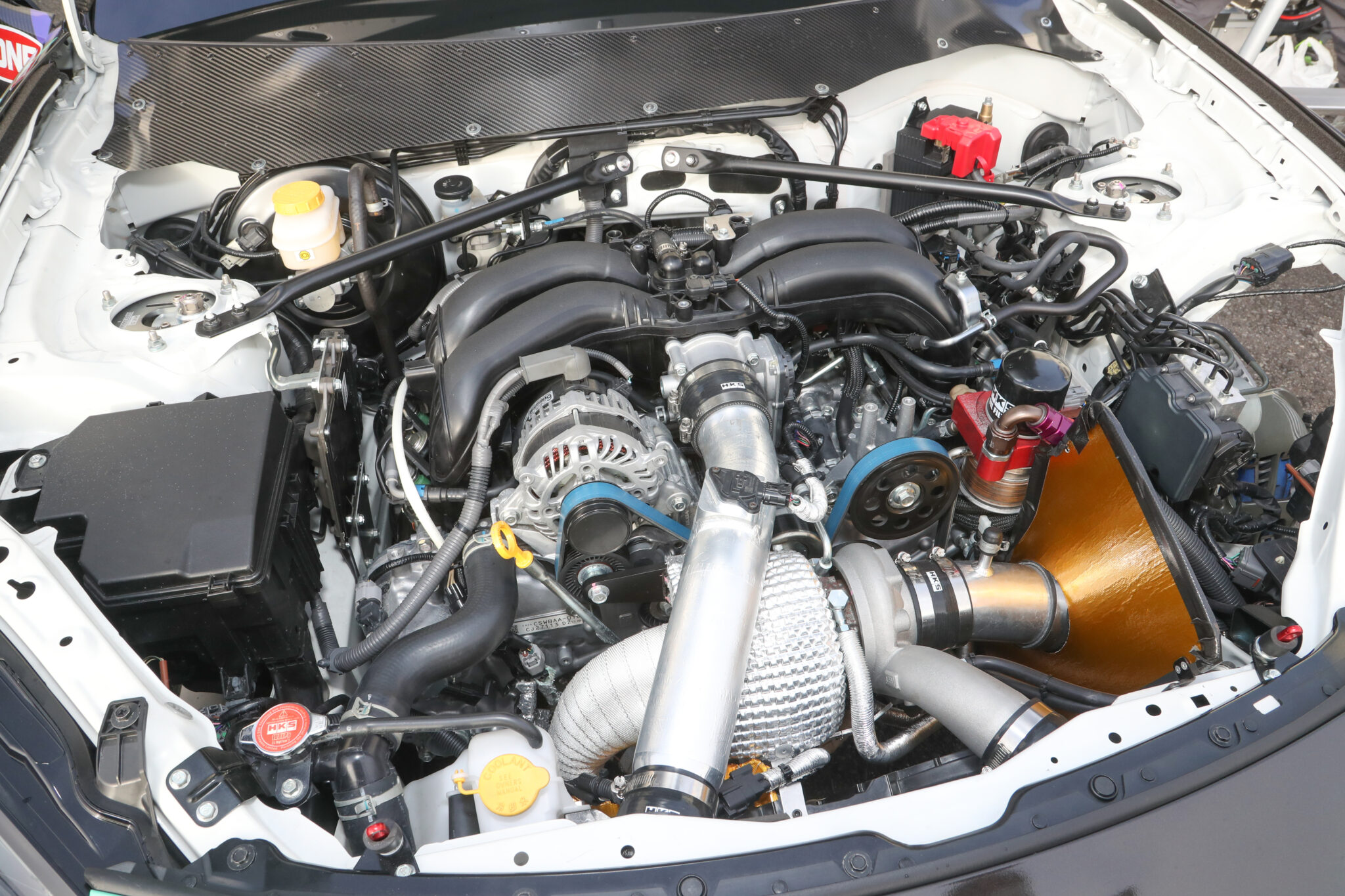 HKS Racing Performer GR86「ターボ化で450㎰を発揮する純正エンジンの限界スペック」REVSPEED筑波スーパーバトル2022 - REVSPEED