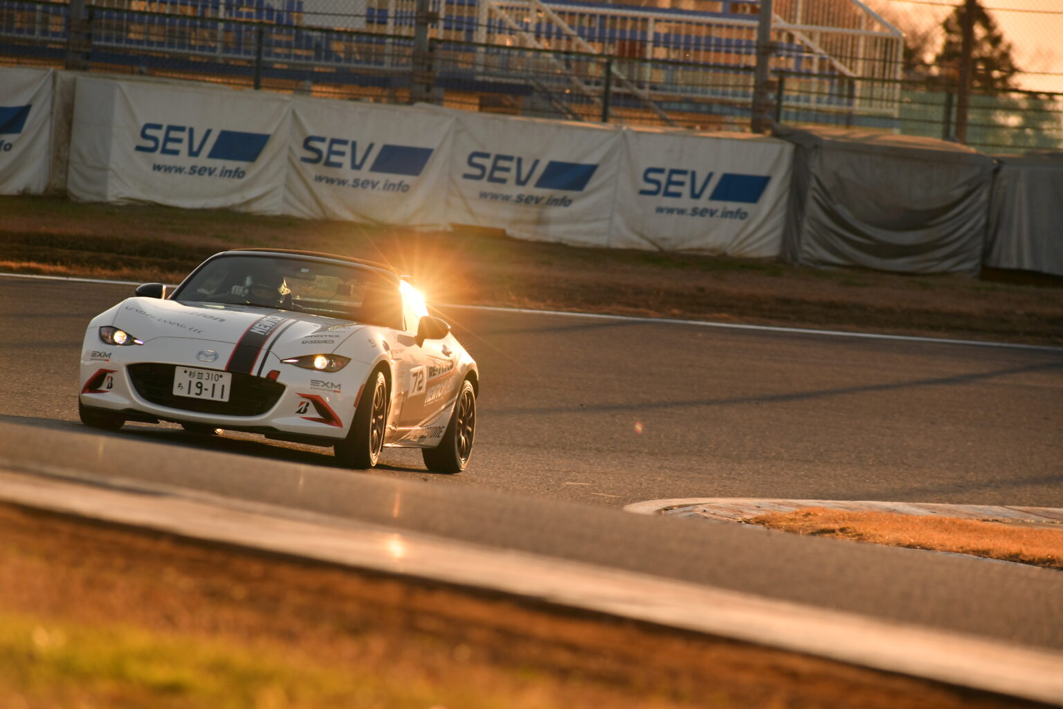 筑波スーパーバトル「全日本ジムカーナ選手権タイムアタック車両紹介」ND5RC ROADSTER PN2クラス SHUN - REVSPEED