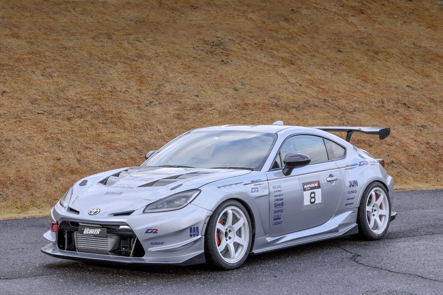 PROSHOP SCREEN & D2 JAPAN GR86「スーパーチャージャーを搭載しつつドライバビリティの高い仕様に」筑波スーパーバトル2024 - REVSPEED