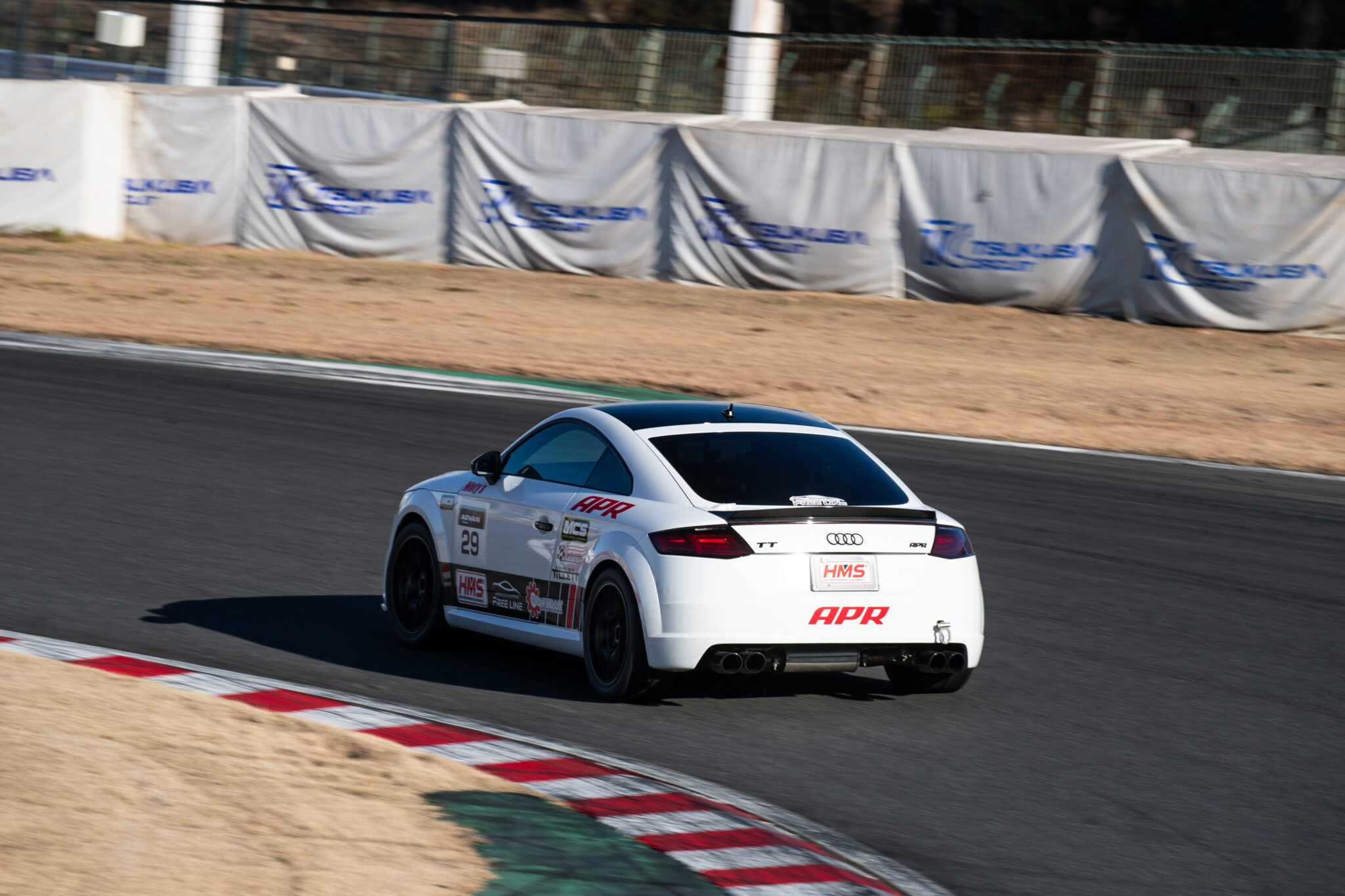 450㎰を発揮するタービン交換仕様「HMS-JAPAN AUDI TT 8S （FF）」筑波スーパーバトル - REVSPEED