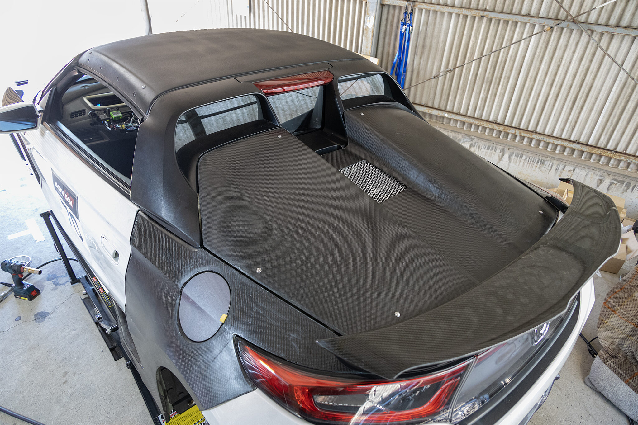 オリジナルの外装パーツを開発中 パワーでなくセッティングでタイムアップ「SPEED DESIGN N2F JW5 S660」筑波スーパーバトル - REVSPEED