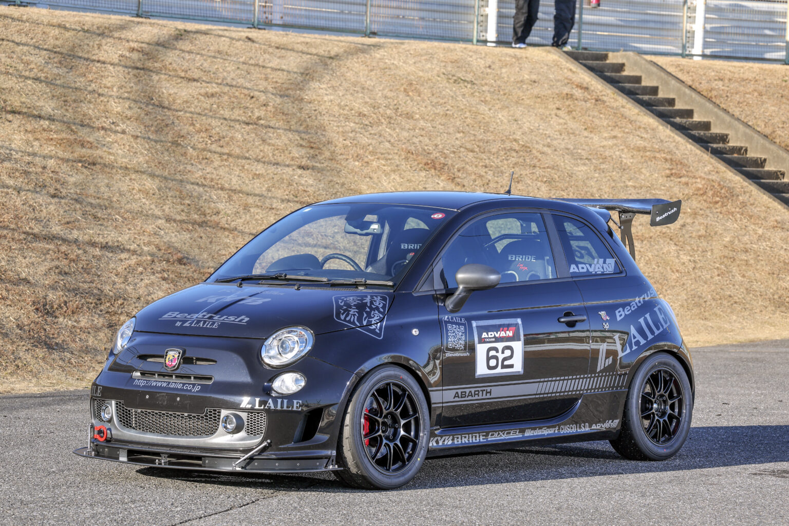 独自のアプローチで着実にタイム短縮「レイル アバルト595」筑波スーパーバトル - REVSPEED