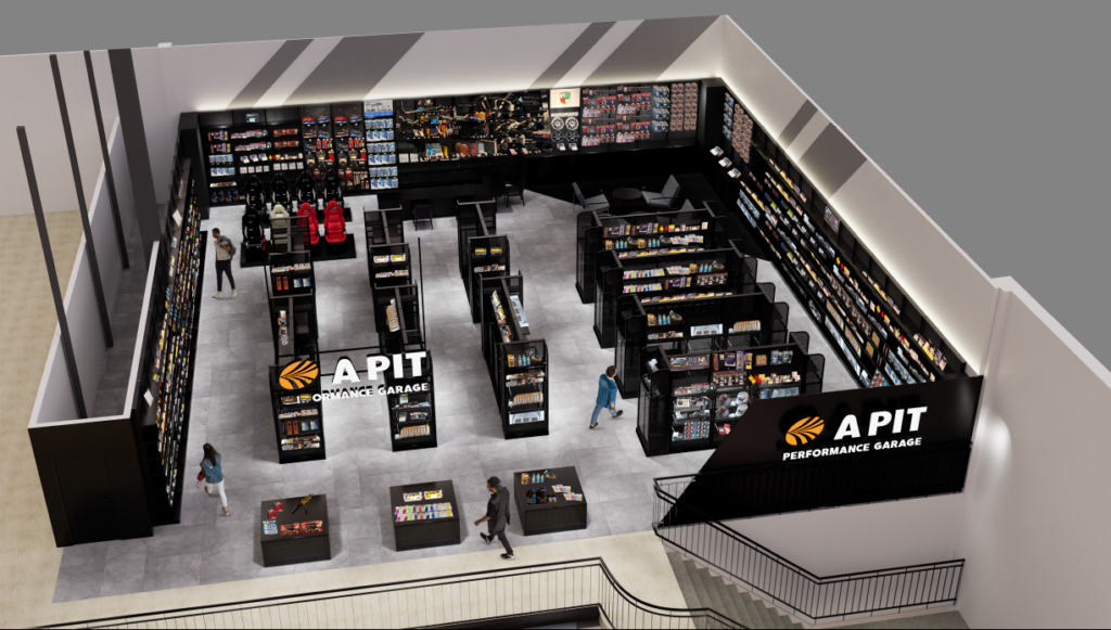スーパーオートバックスNAGOYA BAY内に、「A PIT PERFORMANCE GARAGE」の2号店が11月1日にオープン ...
